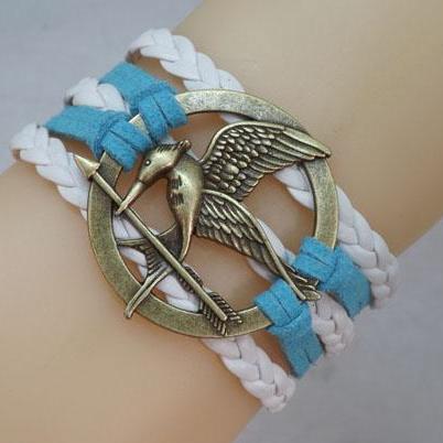 Movie The Hunger Games Inspired Antique Bracelet Vintage Jewelry,couple ...